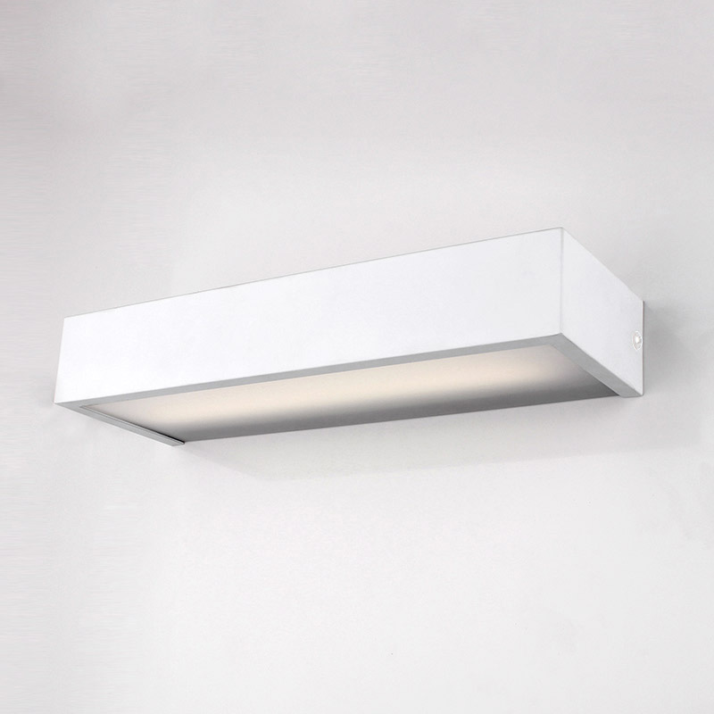 Applique box LED 50 cm, blanc mat, Qube