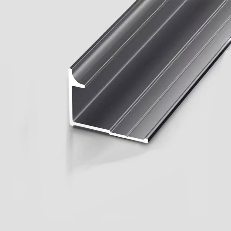 Profilé aluminium ANGLE RENTRANT ALU GRIS